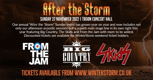 WinterStorm Rock Weekender | Troon Scotland | Annual Rock Music Festival