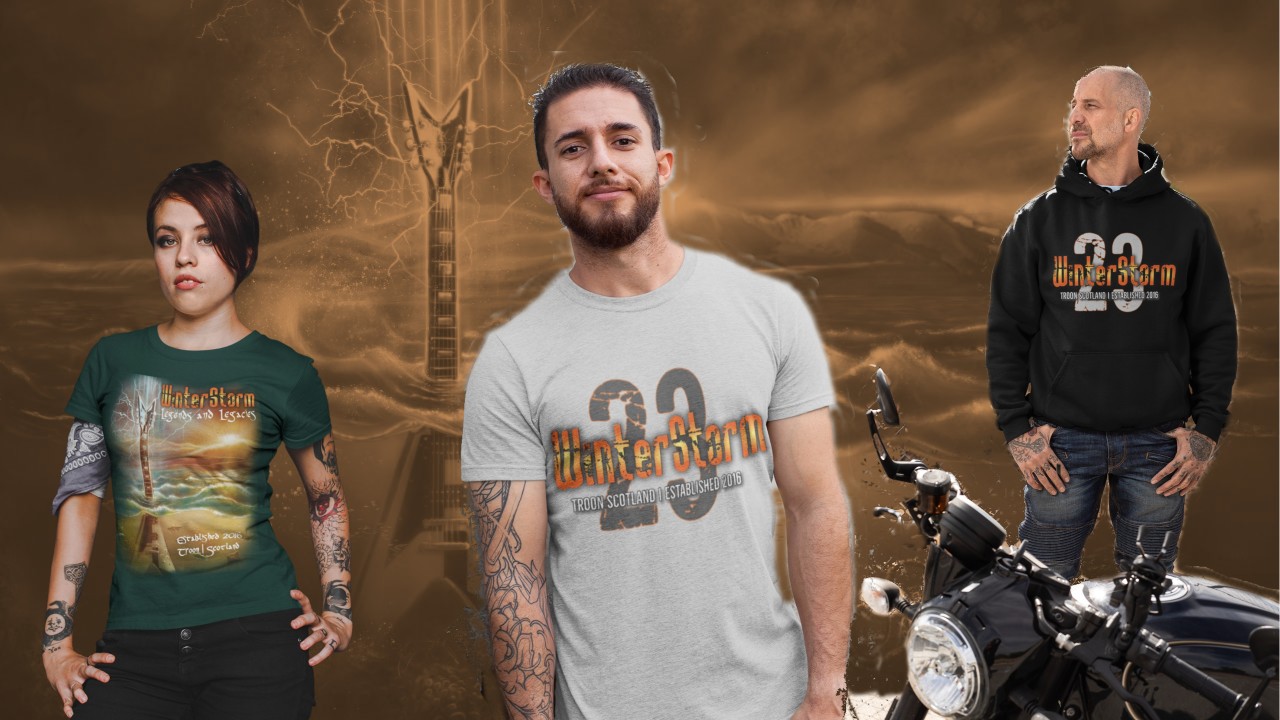 WinterStorm Merchandise | Tshirts | Hoodies | Calendars| Rock | Posters