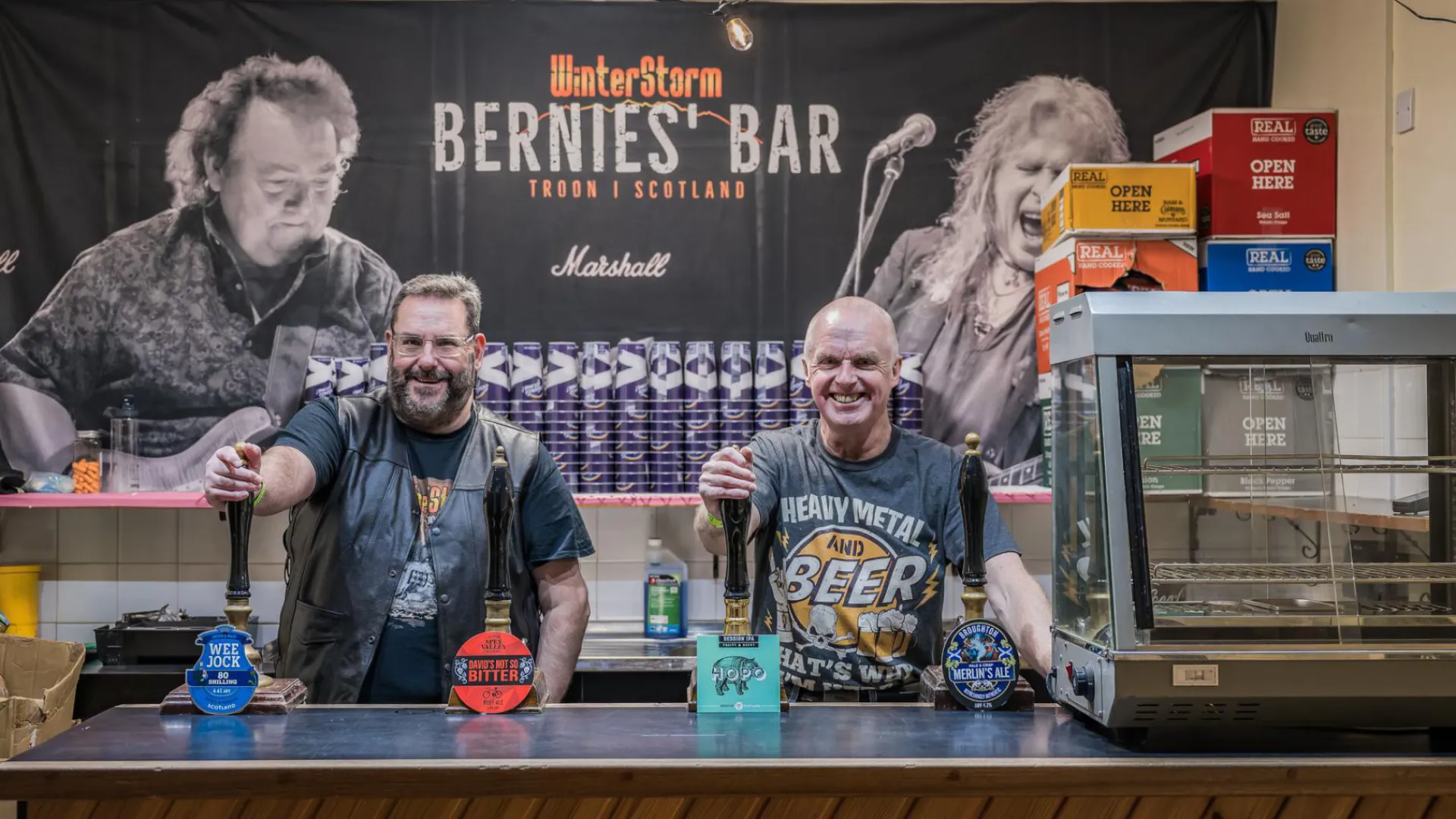 WinterStorm Real Ales and Craft Beers | Harbour Bar Troon | Bernie's Bars